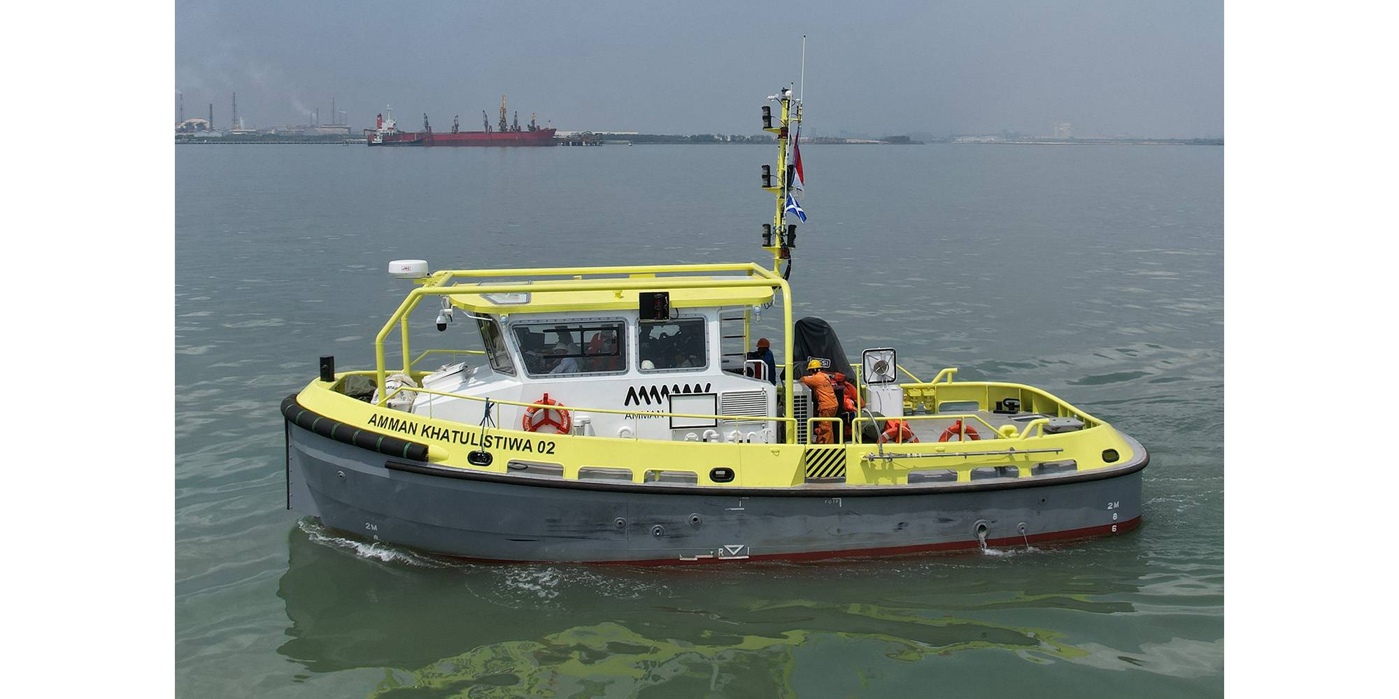 AMNT Takes RAmbler 1400 Mooring Vessels to Assist Port Ops
